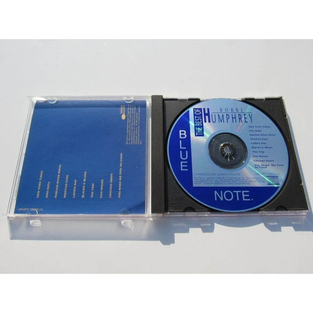 Media | Bobby Humphrey The Best Of Cd 1992 Jazz Funk Blue Note ...